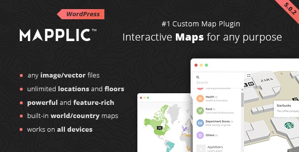 Download Mapplic – Custom Interactive Map WordPress Plugin version 5.0.2