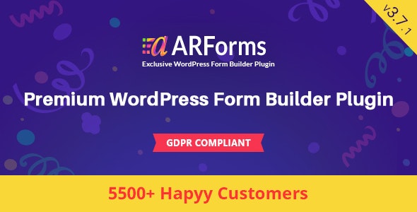 Download ARForms – WordPress Form Builder Plugin version 7.0.2