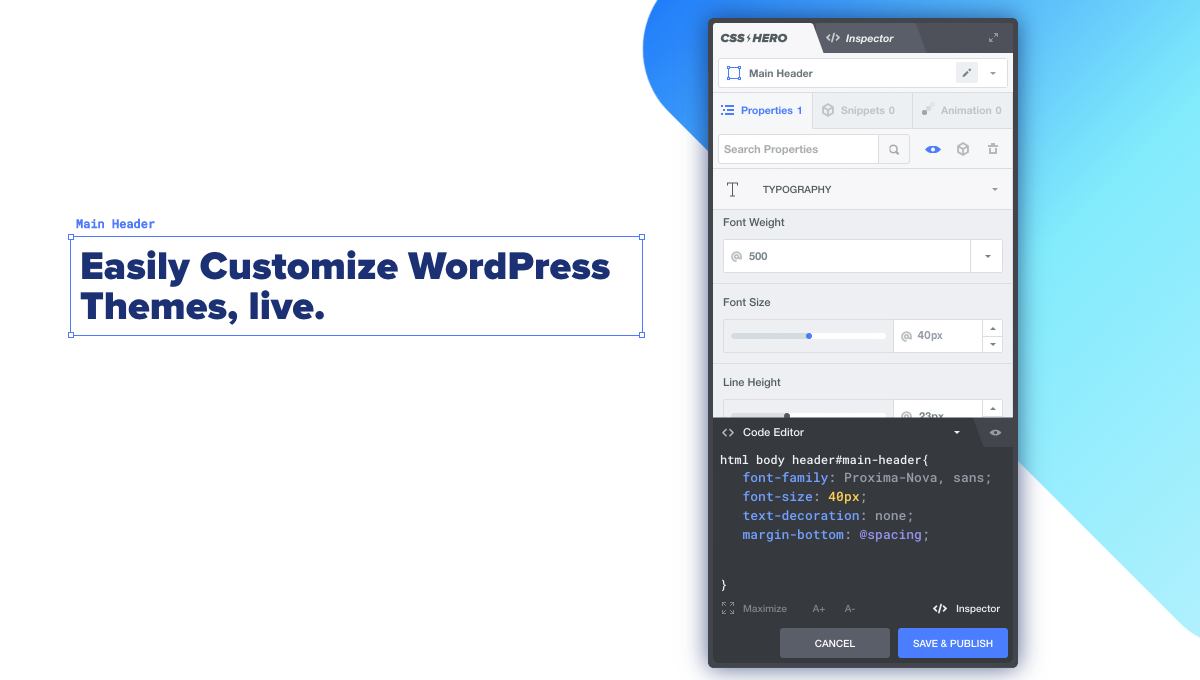 Télécharger CSS Hero version 5.1.0