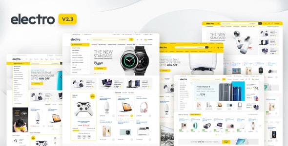 Télécharger Electro – Electronics Store WooCommerce Theme version 3.6.5