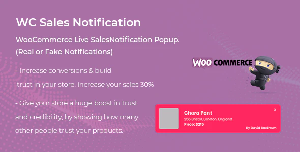 Download Live Sales Notification Pro – WooCommerce version 1.0.2