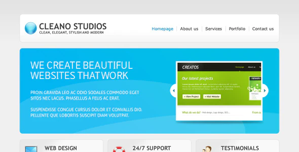 Download Cleano Studios – WordPress Version version 3.2.3