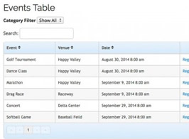 Download Event Espresso – Events Table View Template version 1.3.9.p