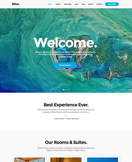 Télécharger CSSIgniter – Milos version 1.2.2