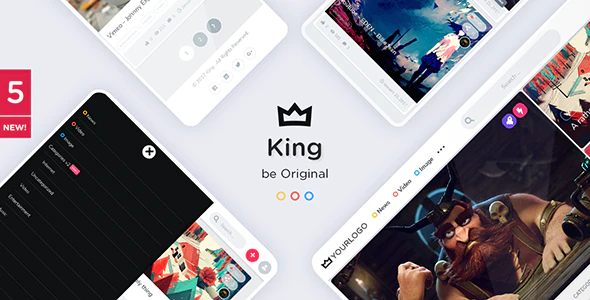 Download King – WordPress Viral Magazine Theme version 9.5