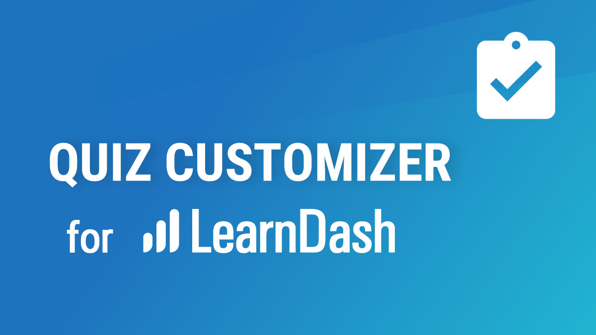 Download LearnDash | Quiz Customizer version 2.4