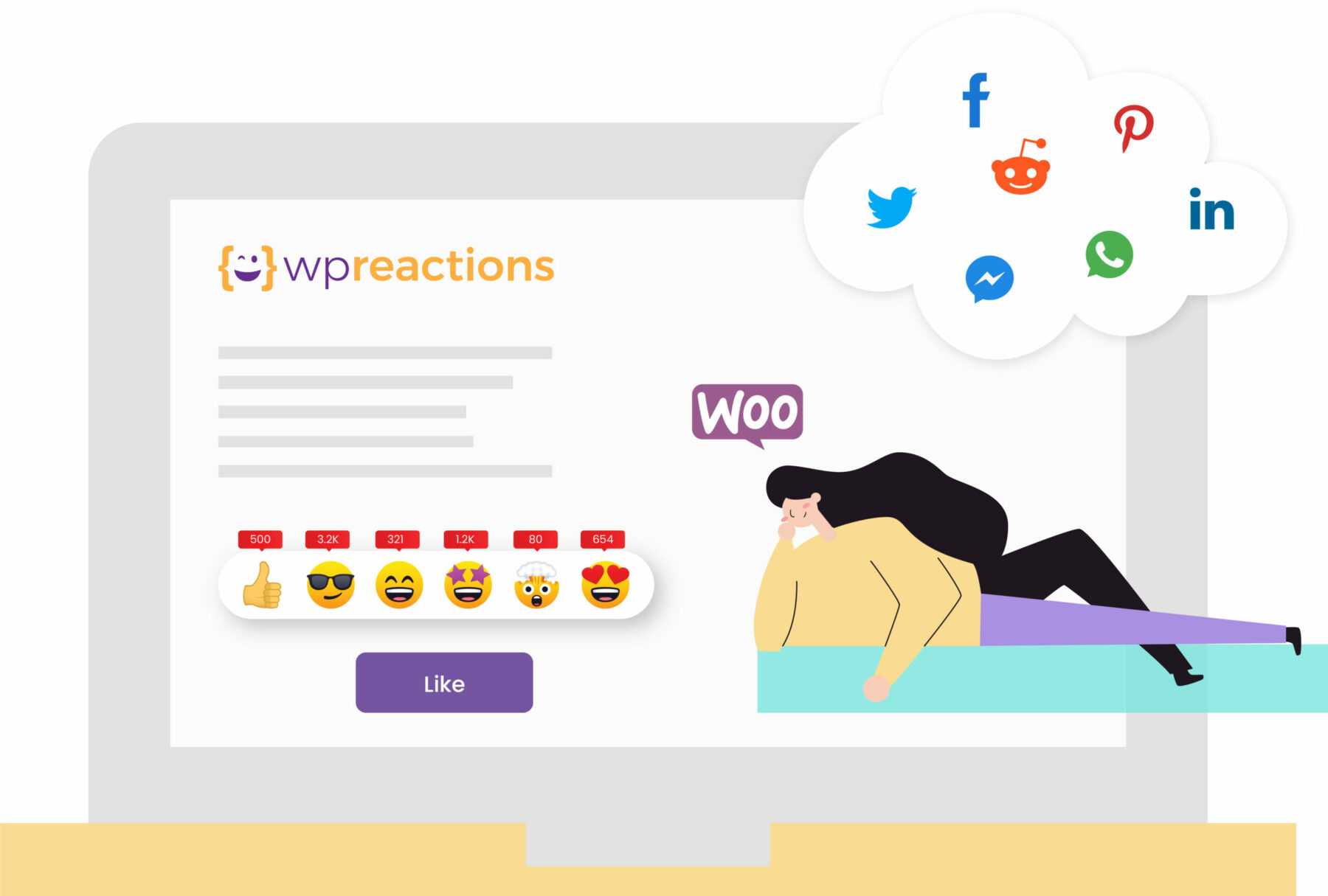 Download WP Reactions Pro – #1 WordPress Animated Emoji Reactions ...