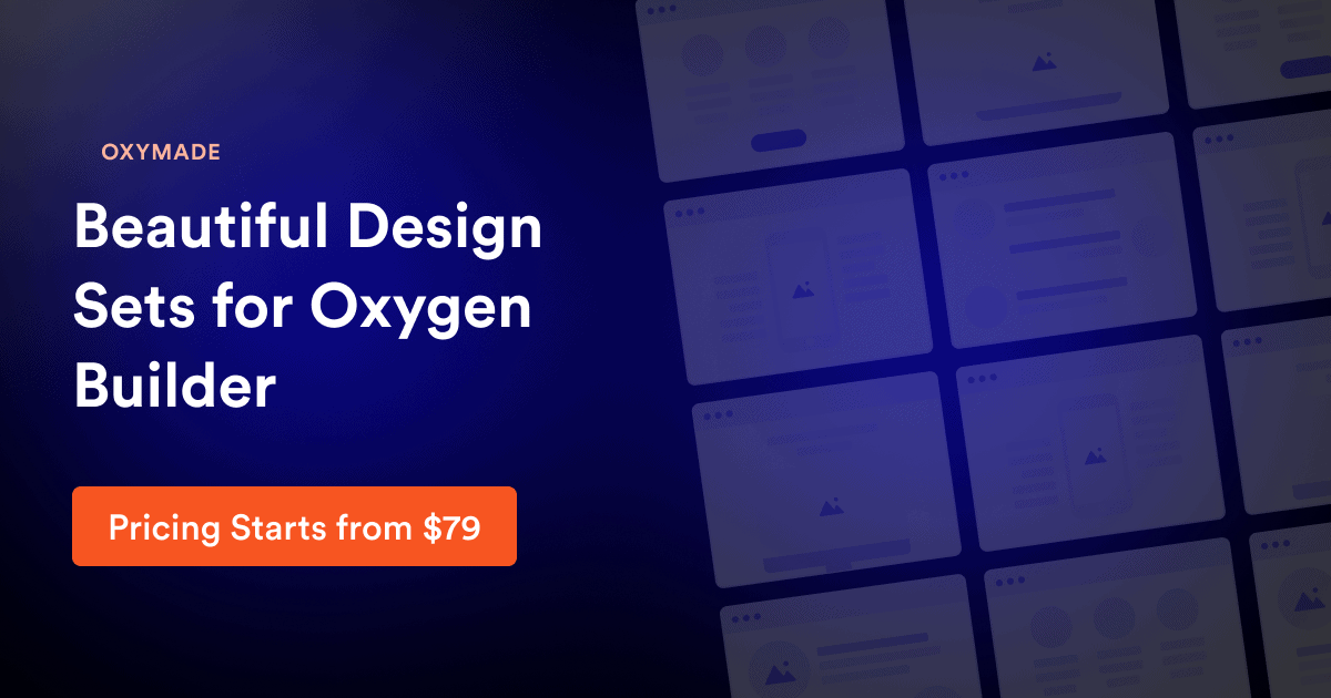 OxyMade – Design sets & templates for Oxygen Builder 1.6.2 - Club WPress