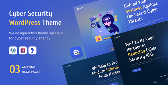 Télécharger Cycure – Cyber Security Services WordPress Theme version 1.1