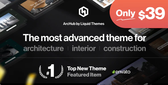 Download ArcHub – Architecture and Interior Design WordPress Theme version 1.2.13