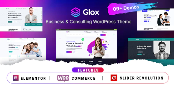 Download Glox – Business & Consulting WordPress Theme version 1.0.5