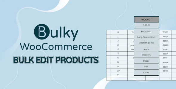 Télécharger Bulky – WooCommerce Bulk Edit Products, Orders, Coupons version 1.3.9