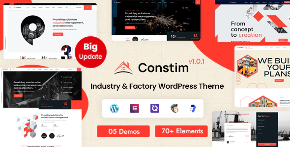Download Constim – Industrial, Industry & Factory WordPress Theme version 1.0.1