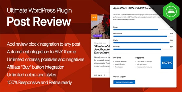 Download Ultimate Post Review – Responsive WordPress Posts Reviews and Rating Plugin version 1.0.1