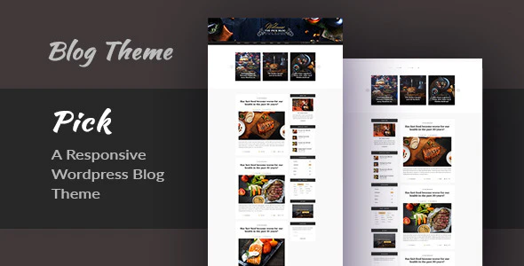 Télécharger Pick – A Responsive WordPress Blog Theme version 2.0