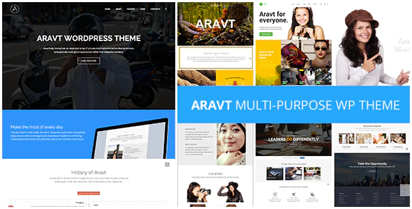 Télécharger Aravt – Creative MultiPurpose Theme version 1.4