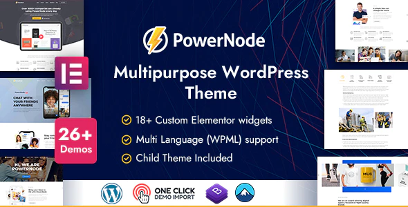 Download PowerNode – Multipurpose WordPress Theme version 1.3.2