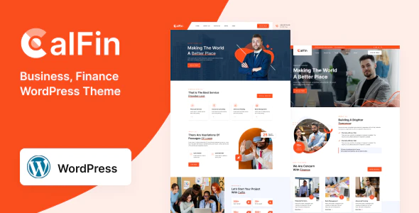 Télécharger Calfin – Business Finance WordPress Theme version 1.0.1