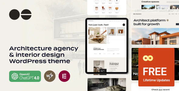 Télécharger Urbanism – Architecture Agency & Interior Design WordPress Theme version 1.5