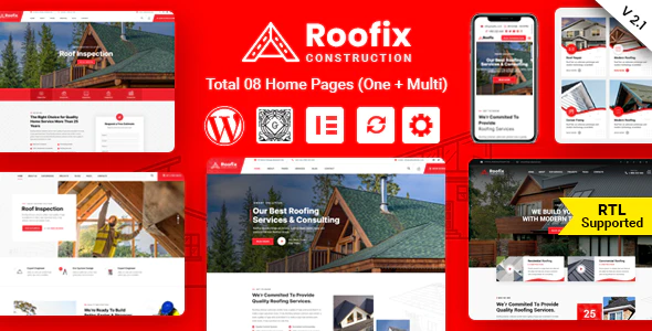 Download Roofix – Roofing Services WordPress Theme version 2.2.4
