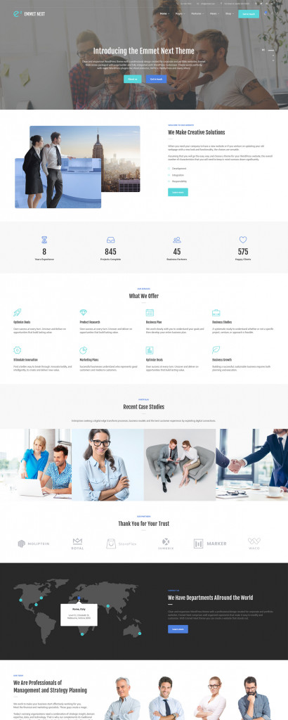 Download Motopress Emmet Next – WordPress Business Theme version 0.3.9