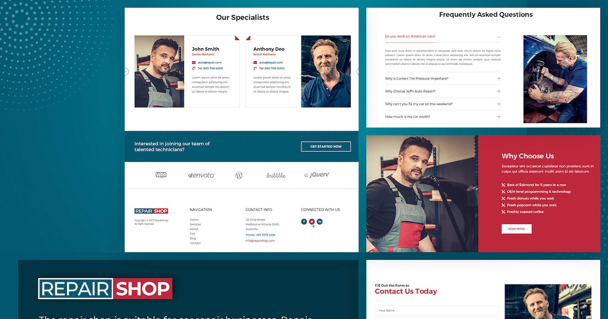 Download RepairShop – Template Kit version 1.0.4