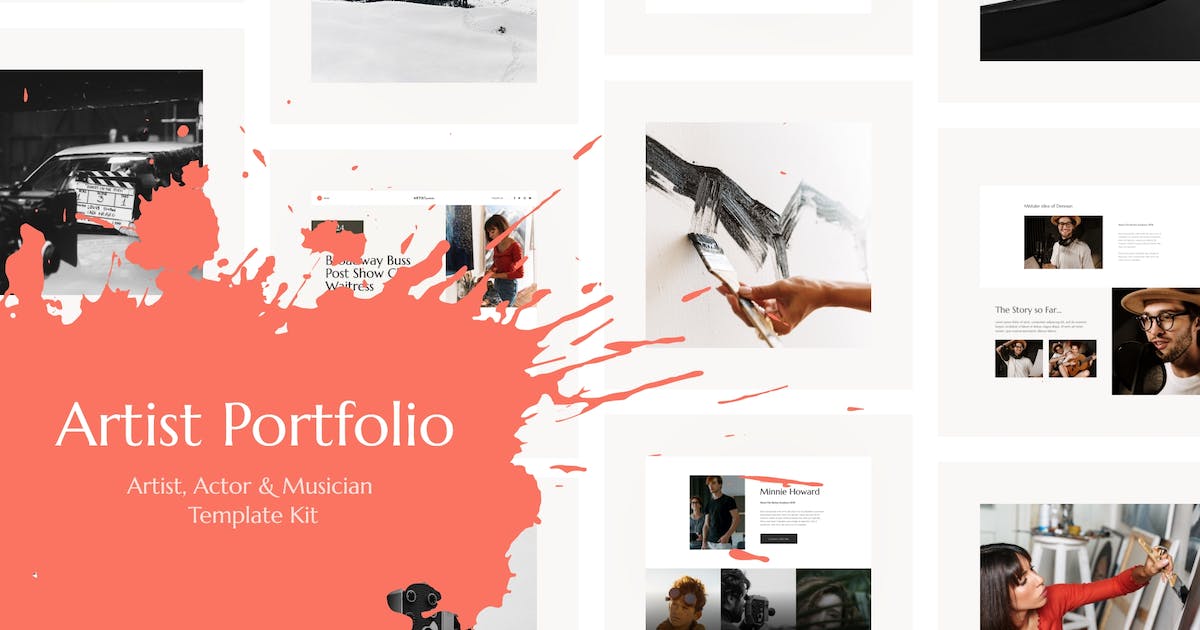 Download Artisio | Artist, Actor & Musician Elementor Template Kit ...