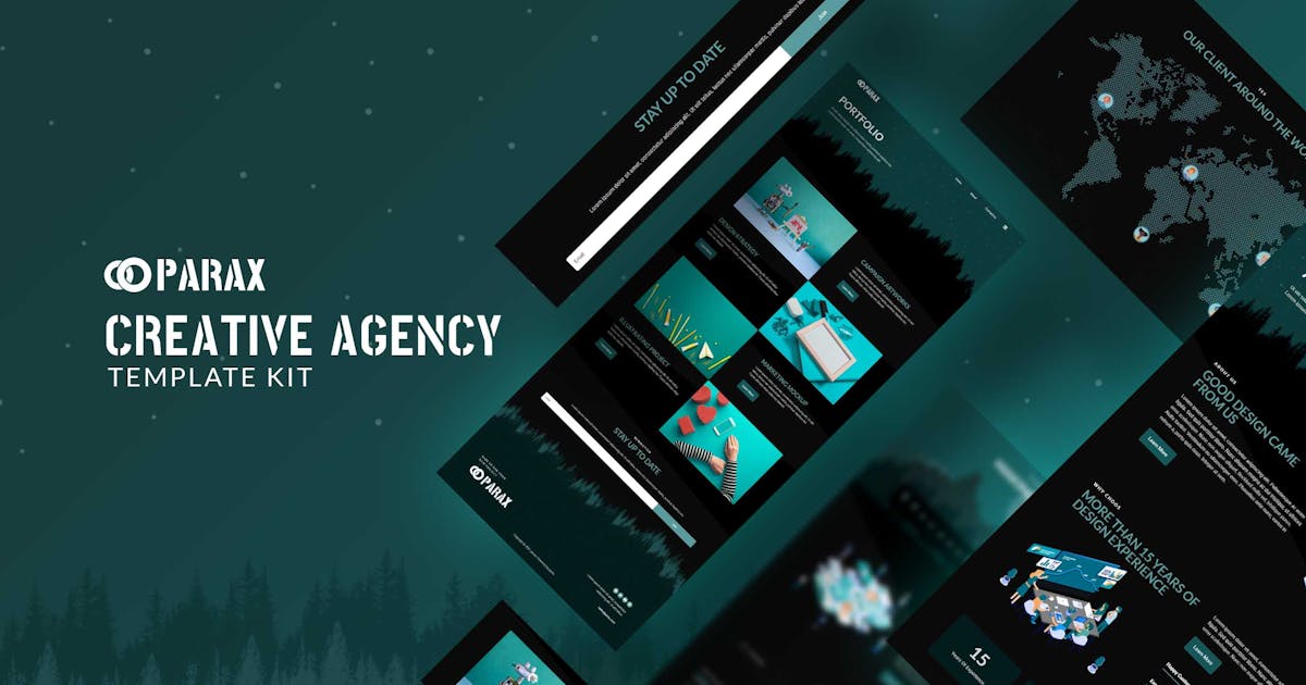 Download Parax – Creative Agency Elementor Template Kit version 1.0.1