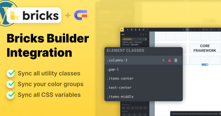 Download Core Framework Bricks Builder Integration Version 192 6785
