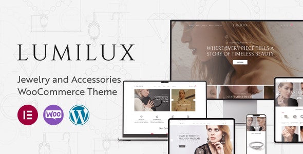 Download Lumilux – Jewelry and Accessories WooCommerce Theme version 1.0.7