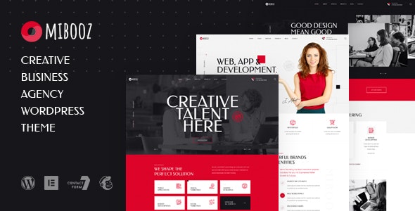 Download Mibooz – Creative Agency WordPress Theme version 1.1.0