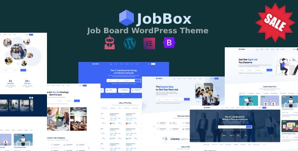 Download JobBox – Job Board & Career Portal Recruitment Agency WordPress Theme version 1.2.9