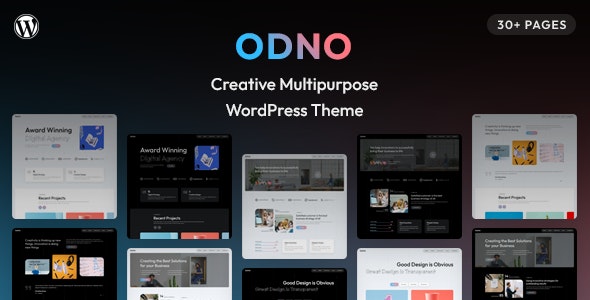 Télécharger Odno – Creative Multipurpose WordPress Theme version 1.0.0