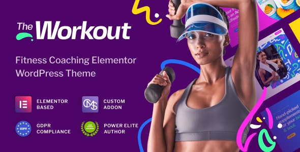 Télécharger The Workout – Trainer Fitness WordPress Theme version 1.0.9