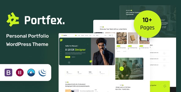 Download Portfex – Personal Portfolio WordPress Theme version 1.2