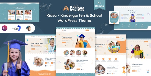 Télécharger Kidsa – Kindergarten & School WordPress Theme version 1.2.0