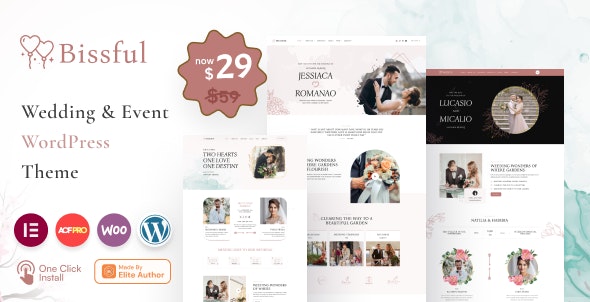Download Bissful – Wedding & Event WordPress Theme version 1.3.0