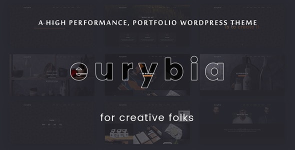 Download Eurybia – Creative Portfolio WP Theme version 1.0