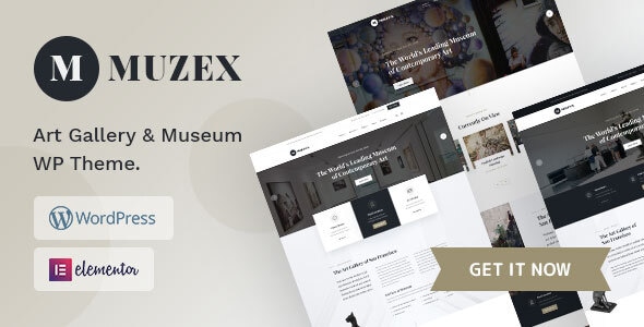 Download Muzex – Museum WordPress Theme + RTL version